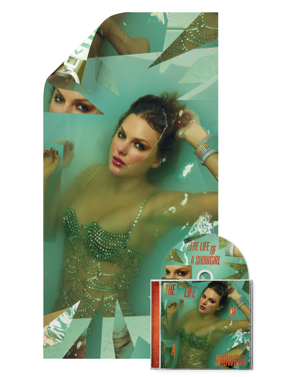 The Life of a Showgirl: Sweat and Vanilla Perfume CD with Poster | Taylor Swift Official AU ...